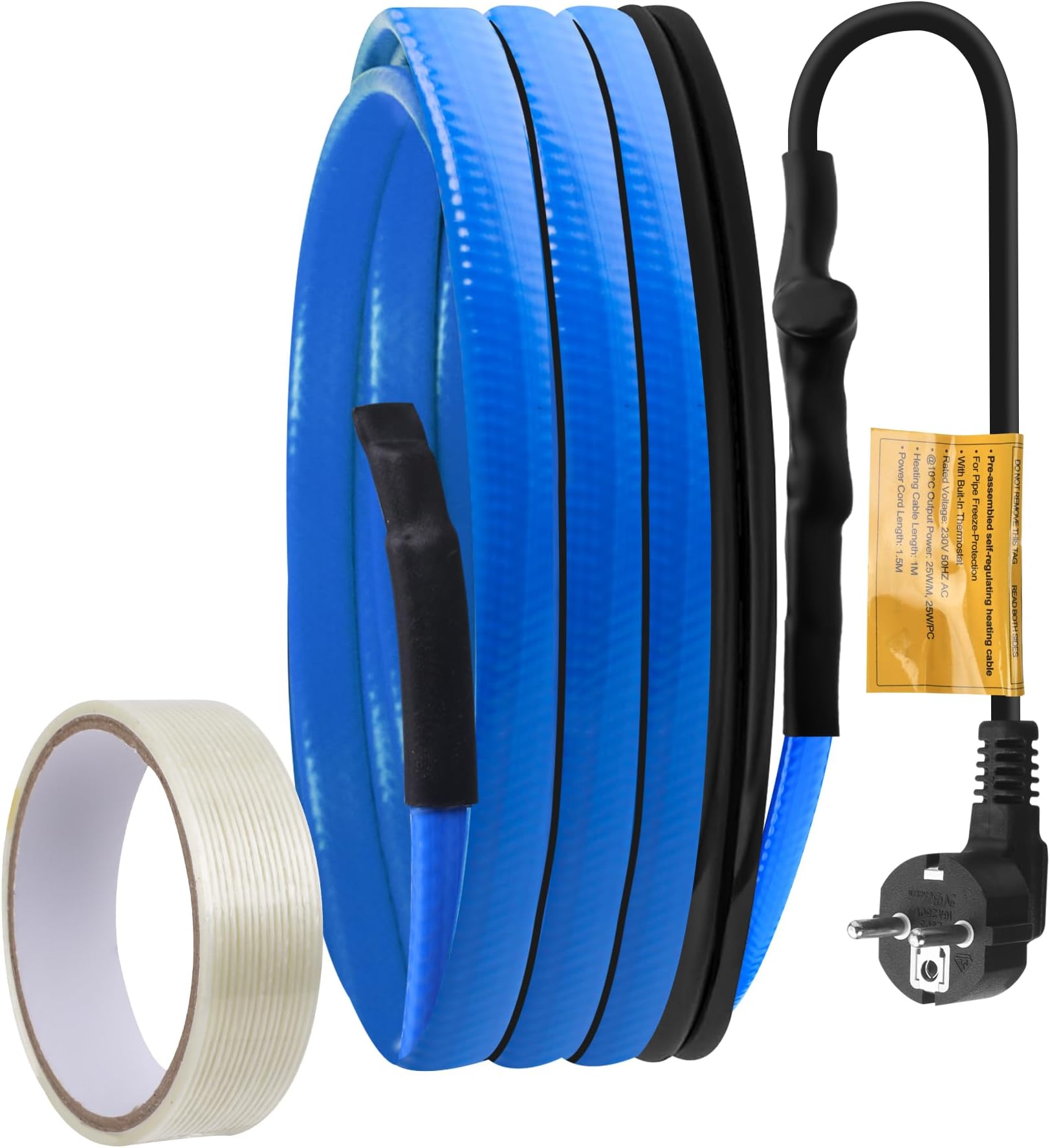 Cable Chauffant Antigel, Ci-Fotto Cable Chauffant Autorégulant (2M, 25W ...