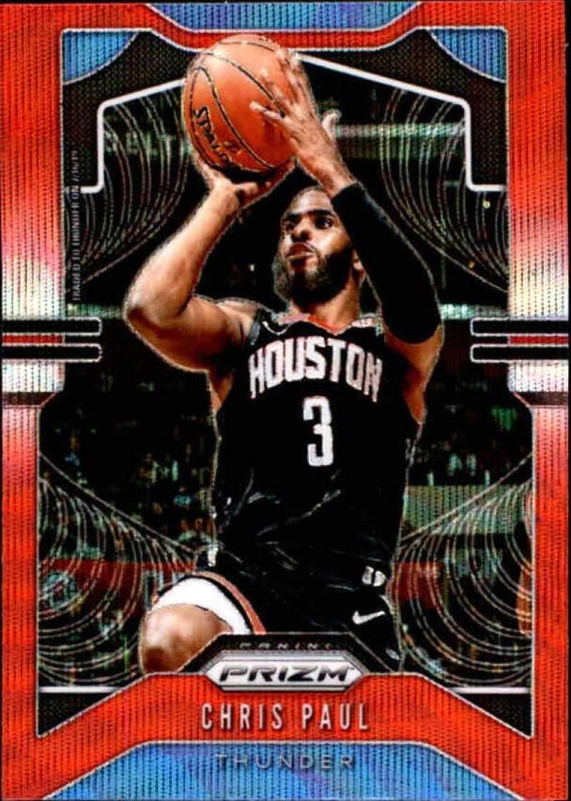 Amazon.com: 2019-20 Panini Prizm Prizms Ruby Wave #211 Chris Paul ...