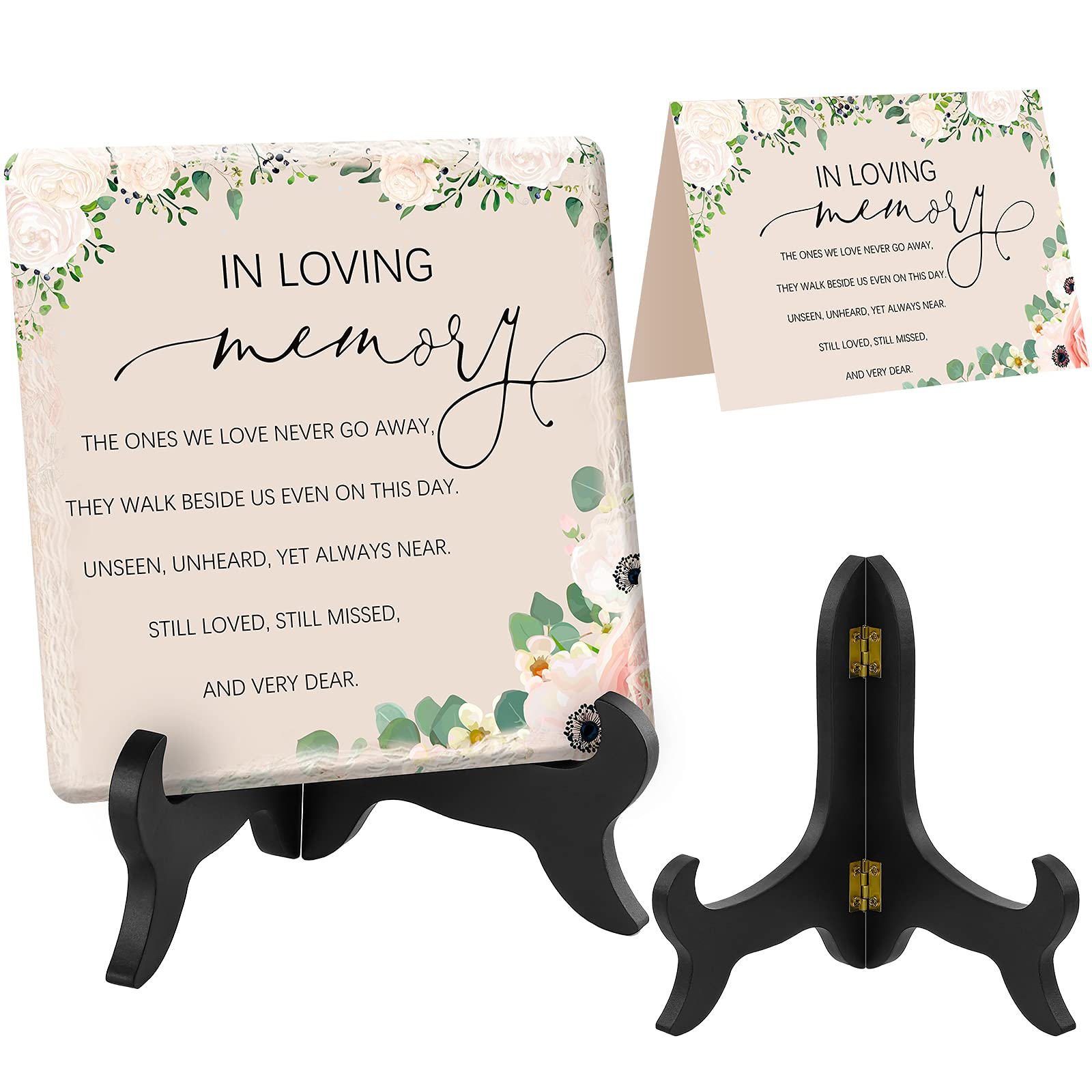 Buy Memory Plaques for Loved Ones Lost Bereavement Plaques with Wooden ...