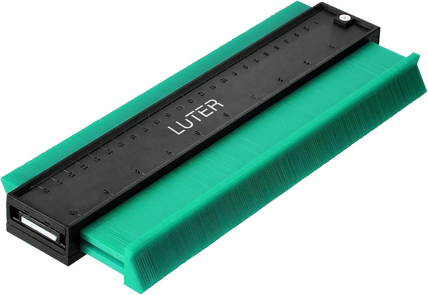 LUTER Plastic Contour Gauge, 10 Inch Profile Gauge Measure Ruler ...