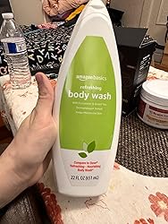 Amazon.com : Amazon Basics Body Wash for Sensitive Skin, Hypoallergenic ...