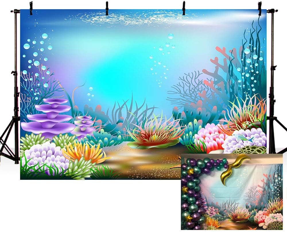 Amazon.com: Yeele 12x8ft Under The Sea Backdrop for Photography ...