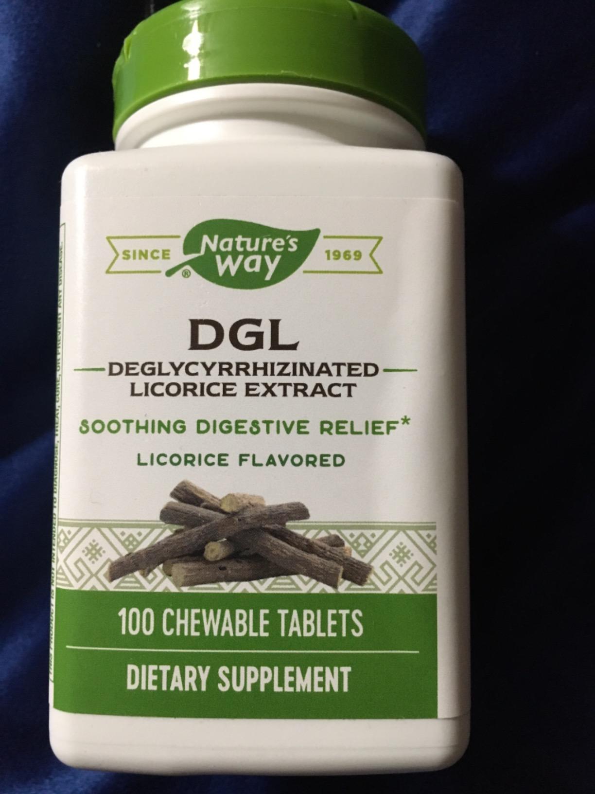 Amazon.com: Enzymatic Therapy DGL Anise Flavor Chewable Tablets - 100 ...