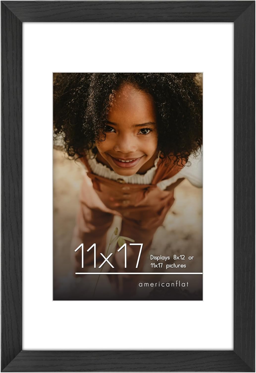 Amazon.com - Americanflat 11x17 Picture Frame with Shatter-Resistant ...