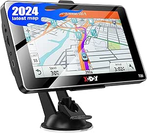 Amazon.com: XGODY GPS Navigator for car 2024 maps 7 inch 2.5D car GPS for car Truck GPS ...