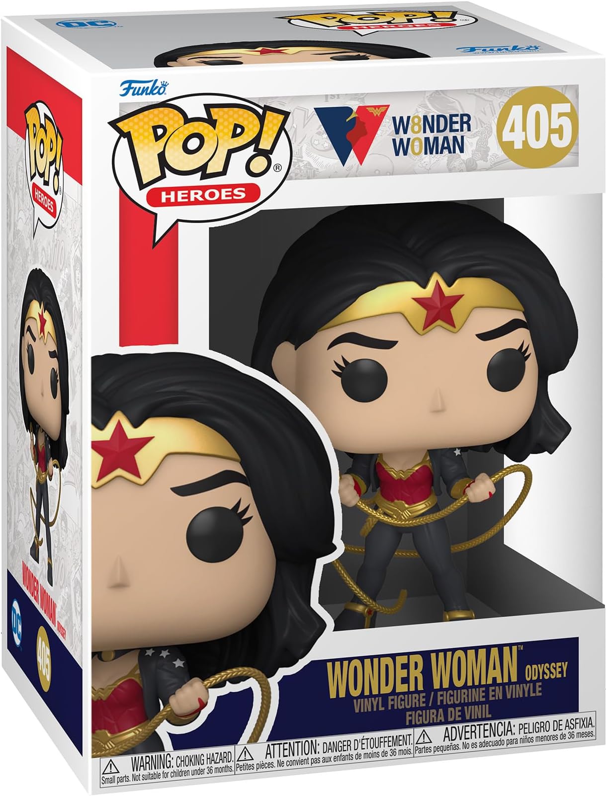 Amazon.com: Funko POP Movies DC Wonder Woman Movie Wonder Woman Action ...