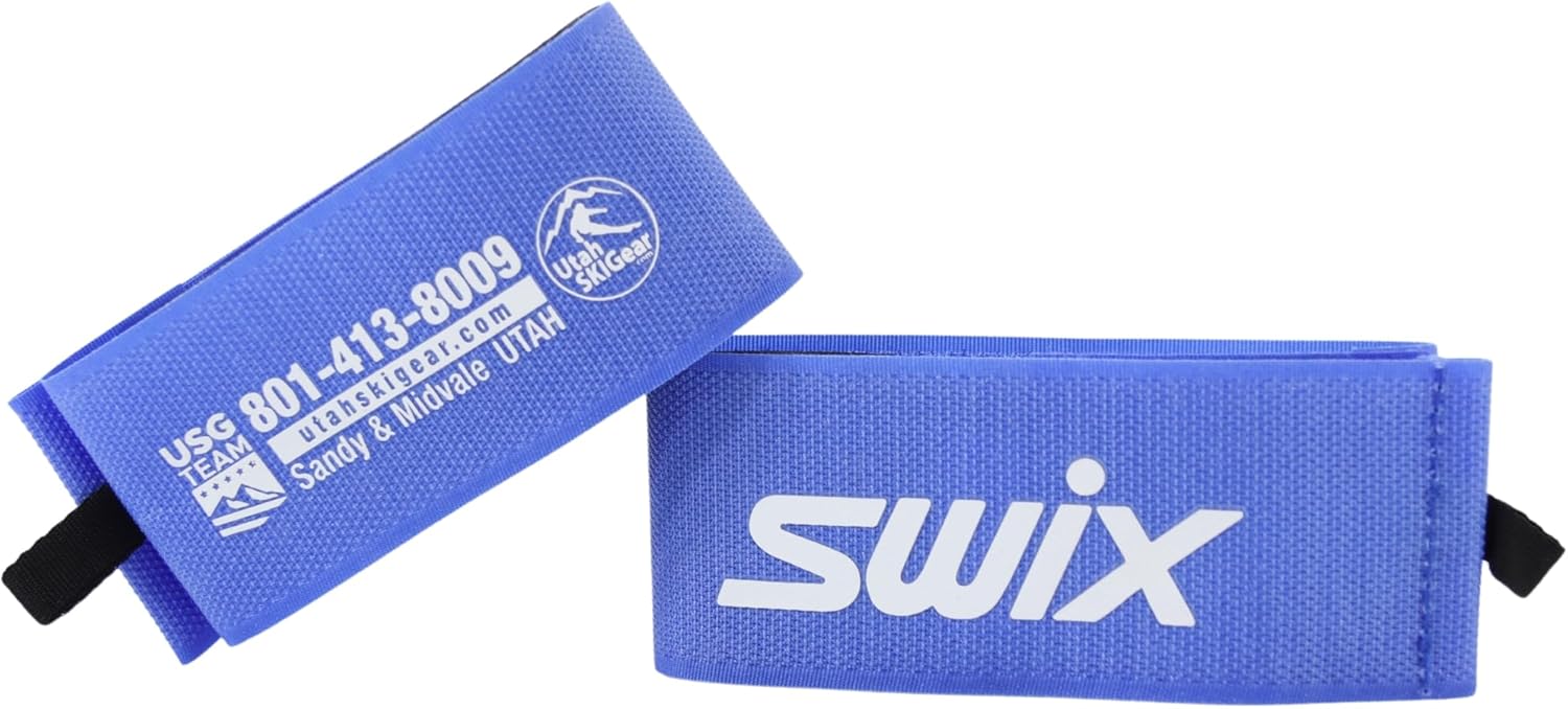Amazon.com: Utah Ski Gear Collab Ski Straps Pair - Adjustable Ski ...