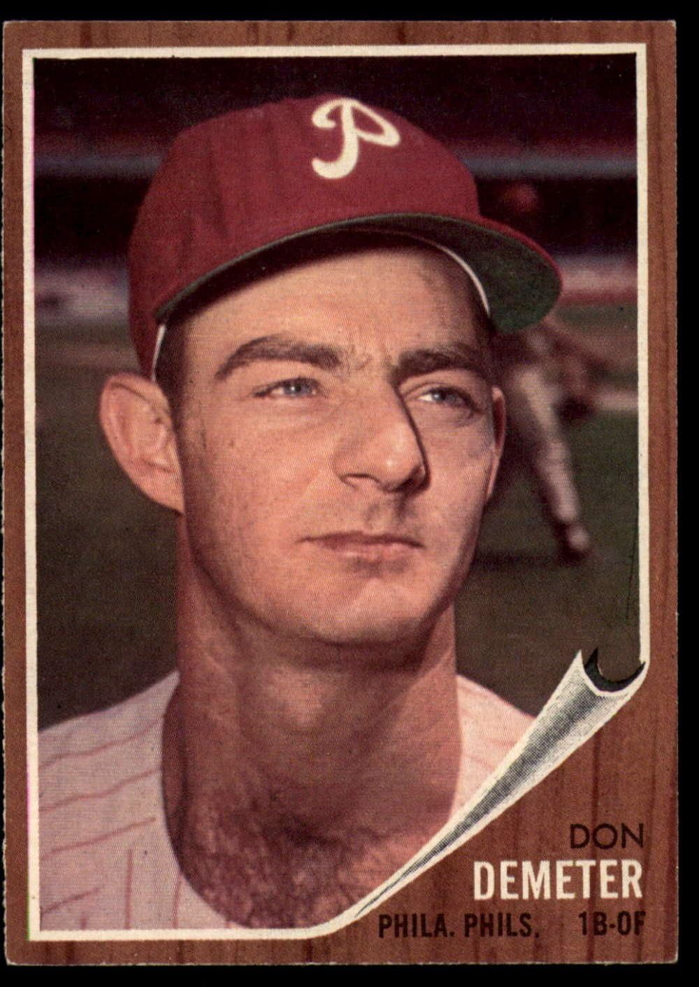 Amazon.com: Baseball MLB 1962 Topps #146 Don Demeter NM Near Mint ...