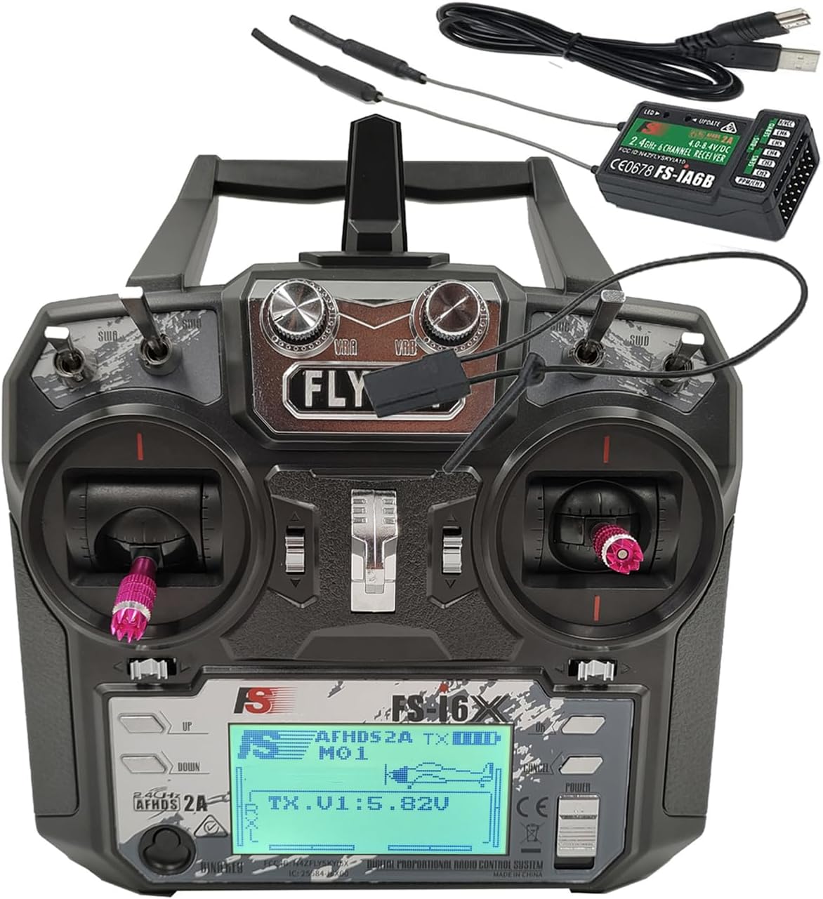 Amazon.com: Tamiya ATTACK 2.4GHz 4-Channel Radio Control System : Toys ...