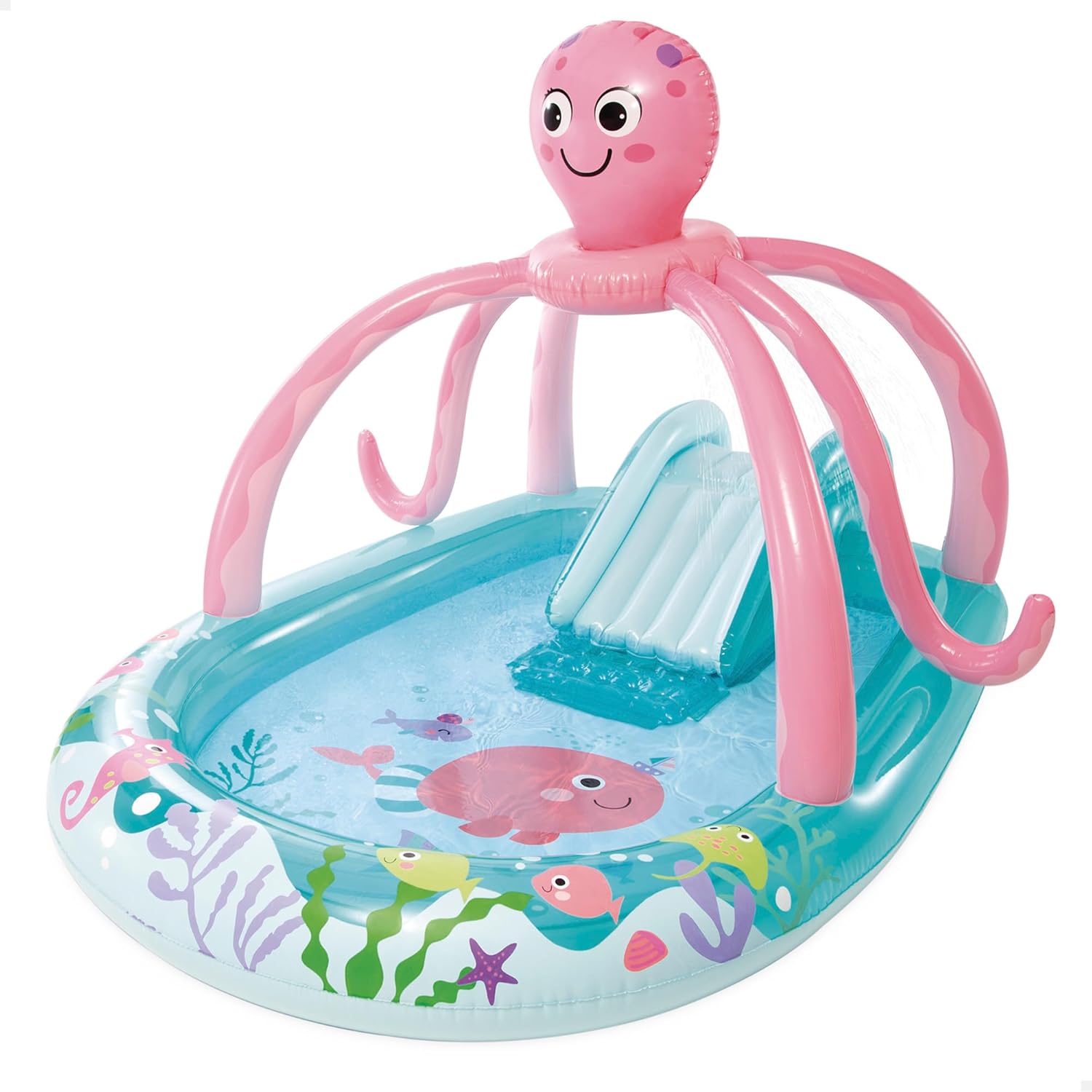 Intex Friendly Octopus Play Center, Inflated Size: 2.34m x 1.83m x 1 ...