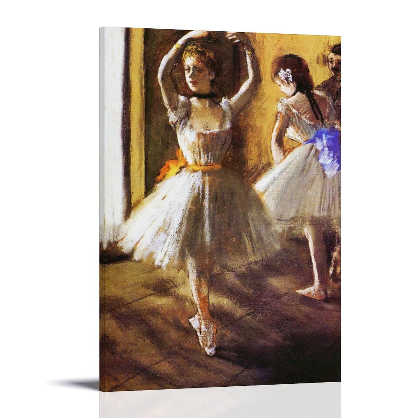 Edgar Degas Famous Paintings Dancers By Edgar Degas Canvas Print
