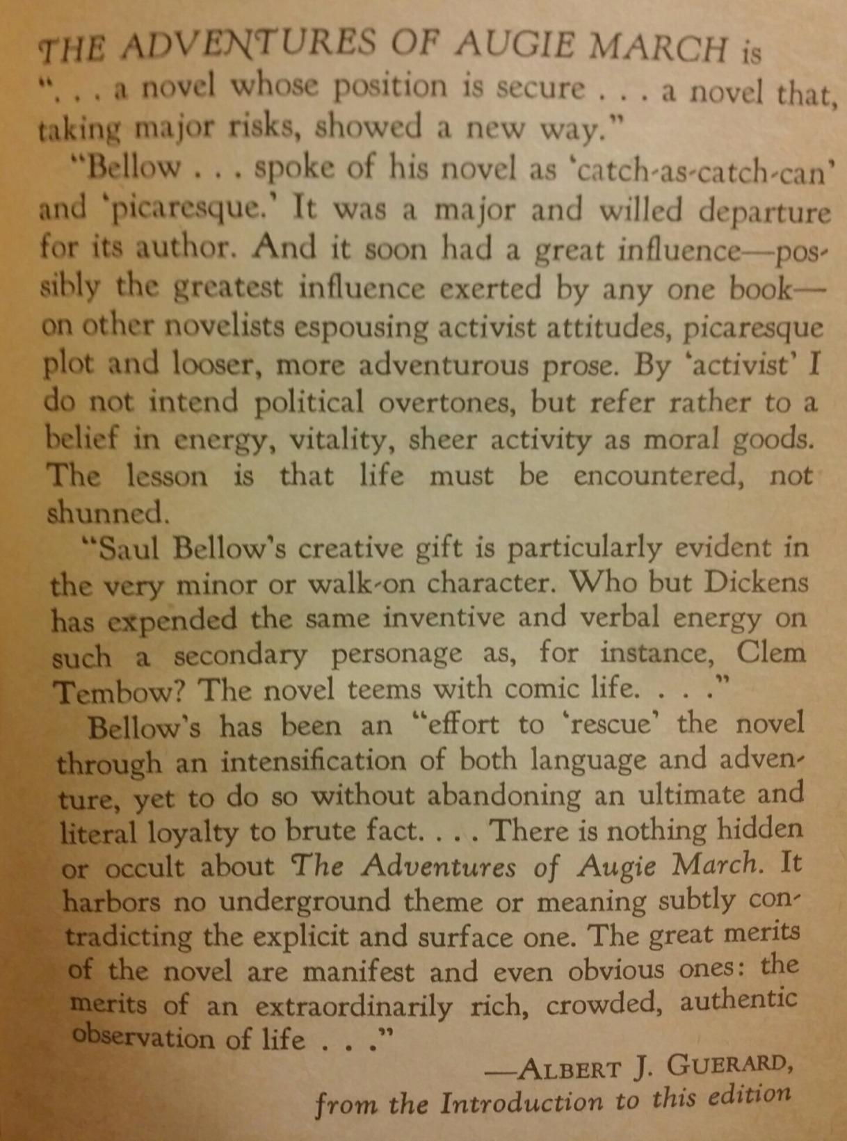 The Adventures Of Augie March - Kindle edition by Bellow, Saul ...