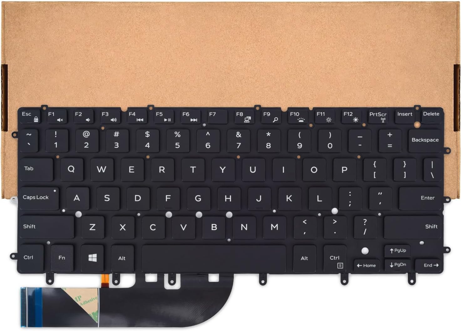 Amazon.com: New Replacement for Dell XPS 13 9343 13 9350 9360 Keyboard ...