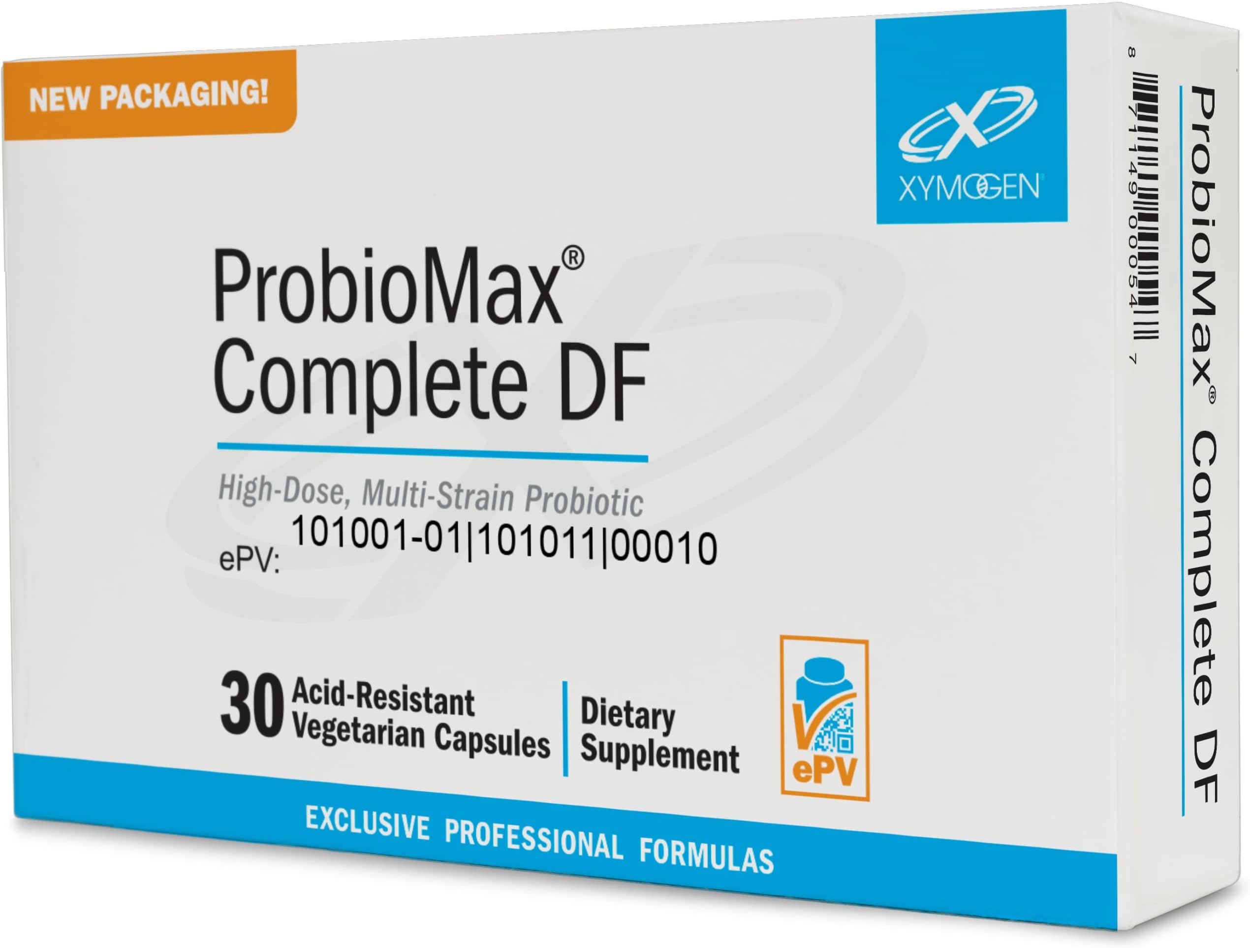 Amazon.com: XYMOGEN ProbioMax Complete DF - 45 Billion CFU Probiotic ...