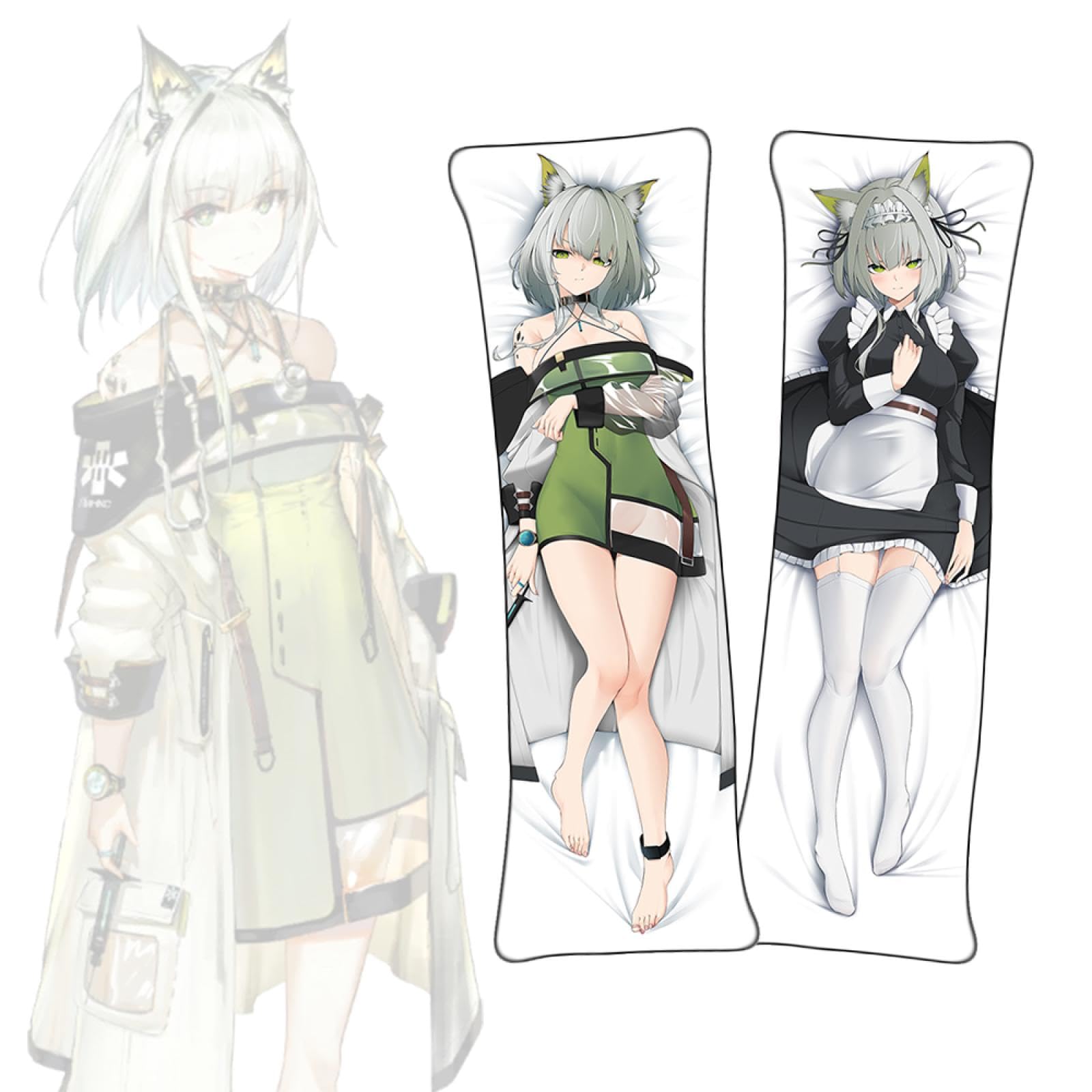 Amazon.com: FDSAD Dakimakura Arknights Kal'tsit Anime Dakimakura Life ...