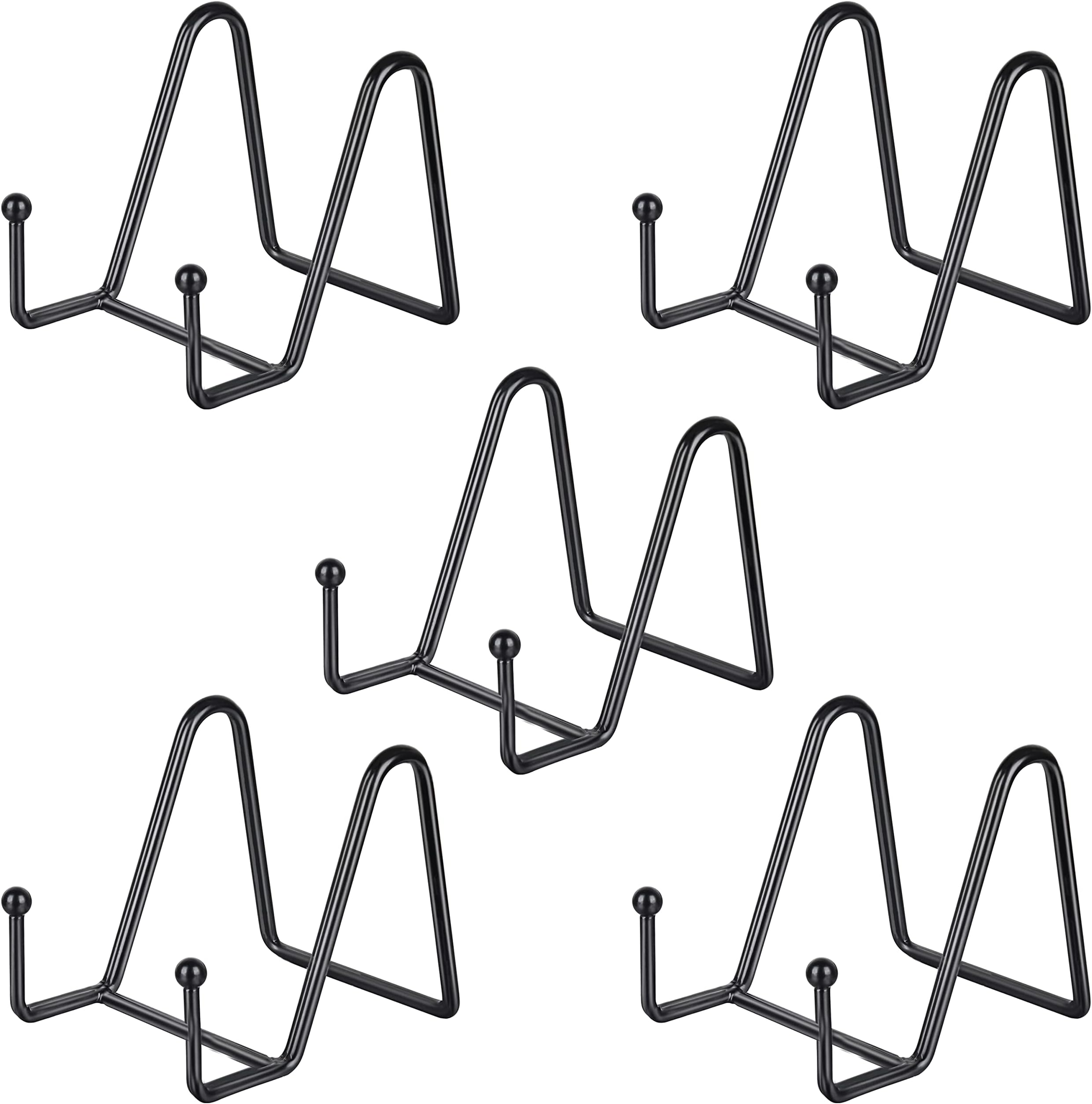 Amazon.com: Decolore 6 Pack 3 Size Black Metal Display Stands, 3 Inch 4 ...