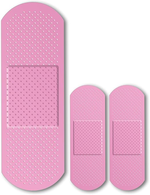Amazon.com - Bandage Band Aid Decal Sticker (3 Pack) 1-9 x 3 Inch and 2 ...