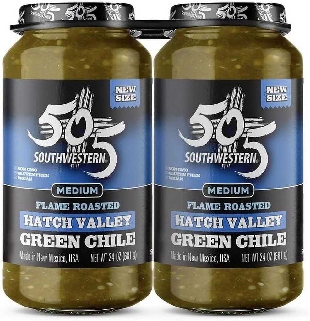 Amazon.com : 505 Southwestern, Salsa Hatch Valley Green Chile Medium ...