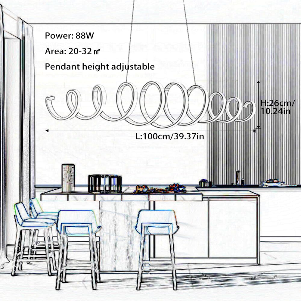 Retractable Island Light