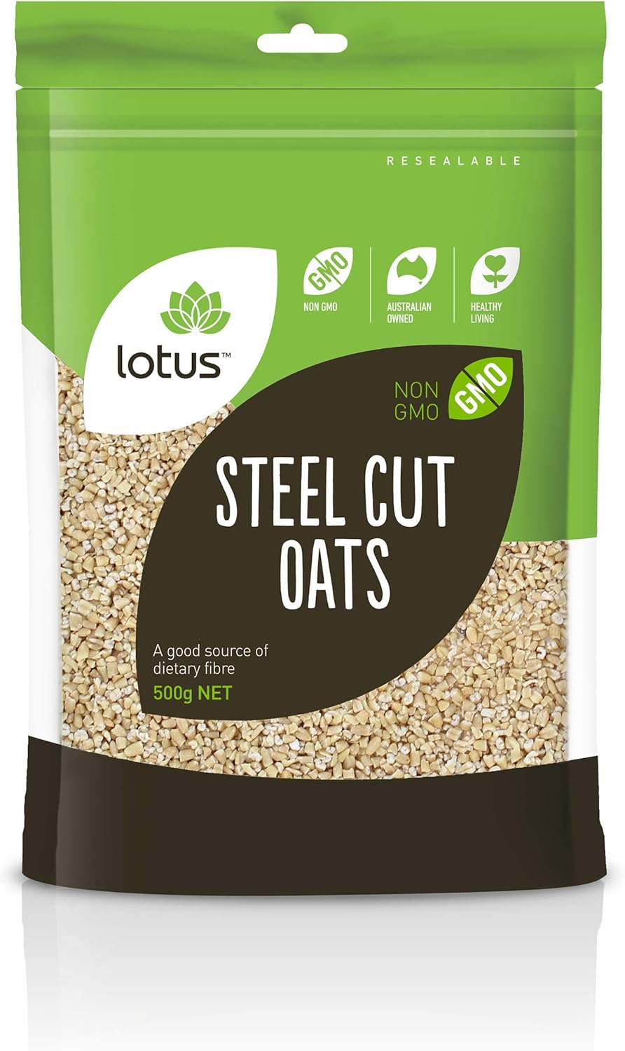 Lotus Steel Cut Oats 500 g, 500 g : Amazon.com.au: Everything Else