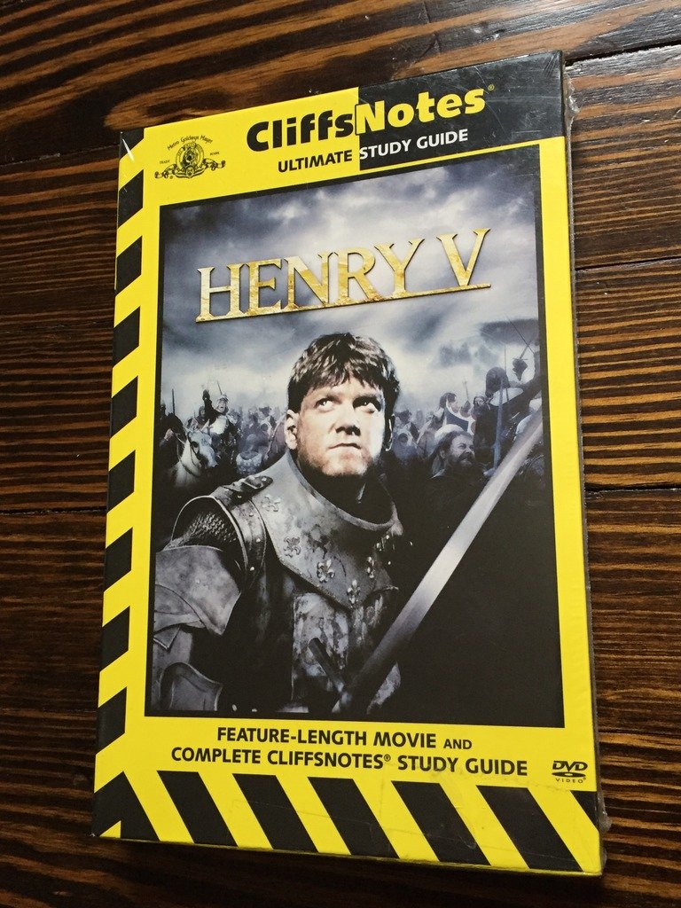 Amazon.com: Henry V (Cliffs Notes Edition) [DVD] : Christian Bale ...