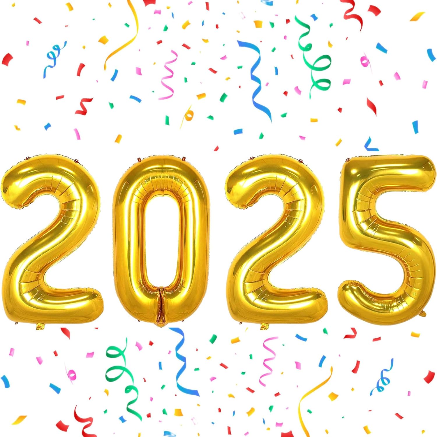 Amazon.com: 2025 Balloons, 16 Inch 2025 Graduation Balloons, 2025 Gold ...