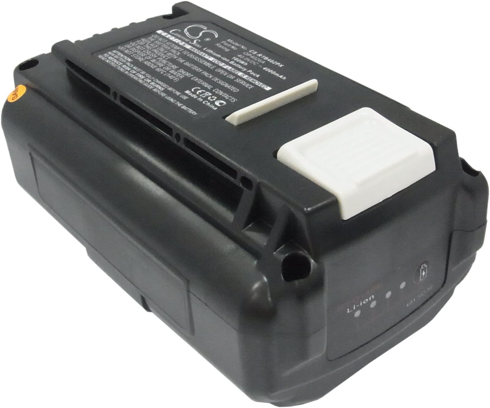 Amazon.com: 40.0V Battery Replacement for Ryobi RY40002 RY40400 RY40180 ...