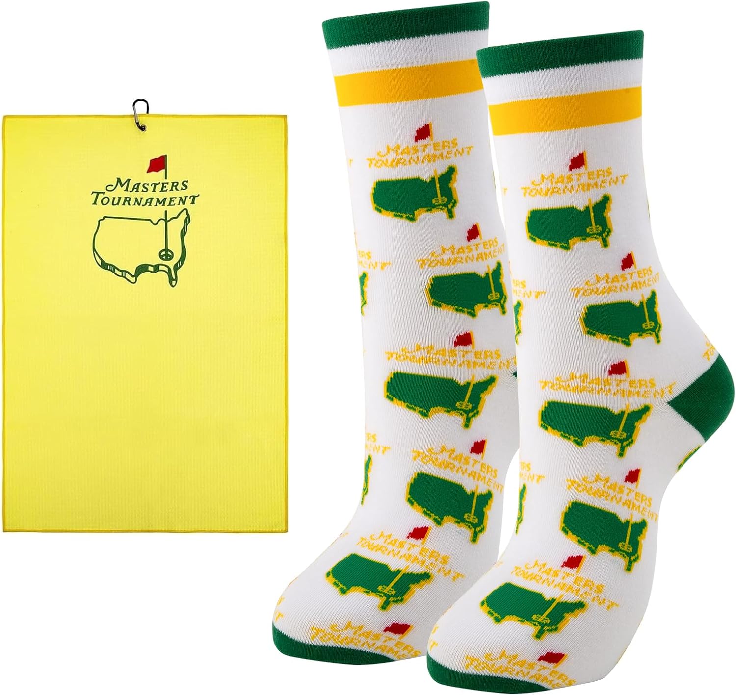 Amazon.com: NUMJAW Tournament Masters Golf Towels for Golf Bag ...