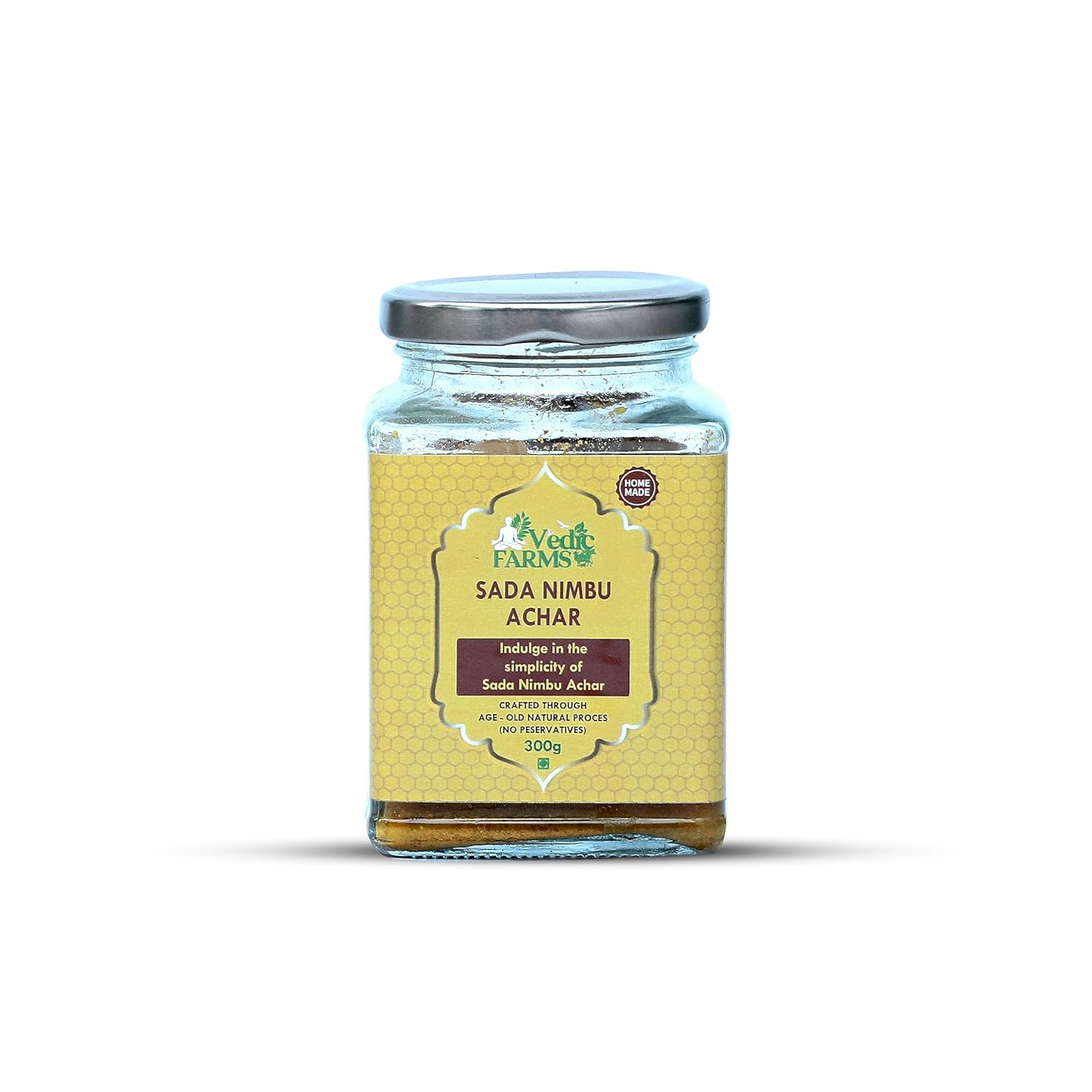 Vedic Farms Sada Nimbu Achar Homemade Khatta Meetha Nimbu ka Achar ...