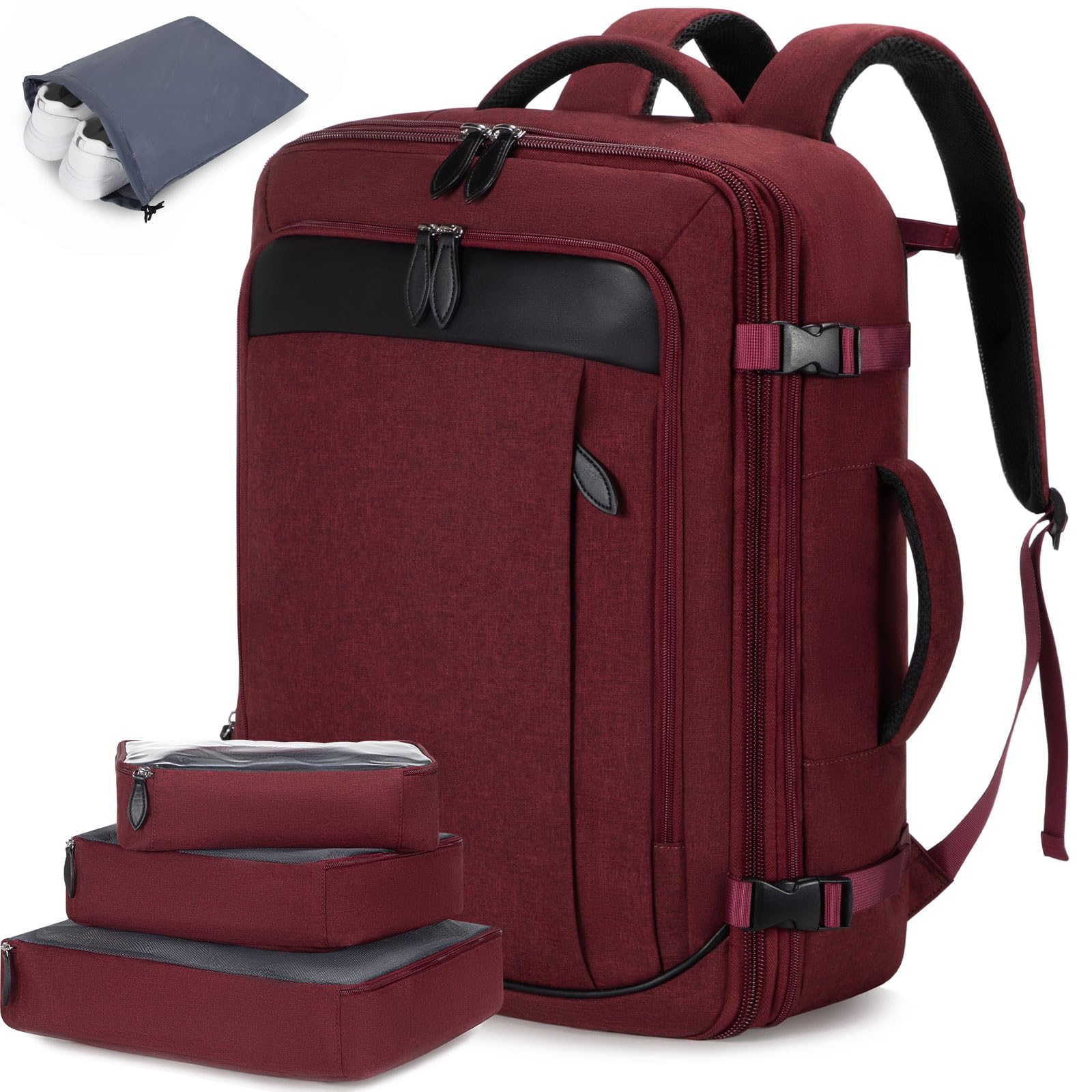 Amazon.com: LOVEVOOK Carry on Backpack, 45L Large Travel Backpack for ...