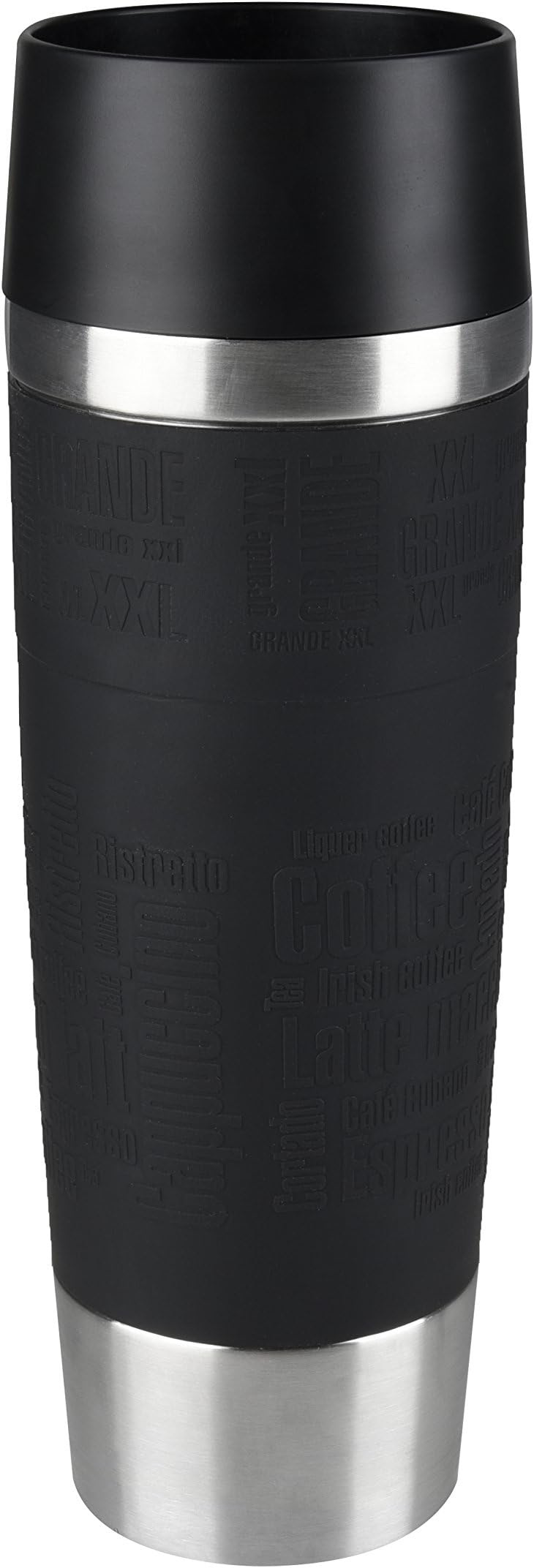 Tefal K3081214 Travel Mug Grande, Reusable Drink Bottle To Go, Quick ...