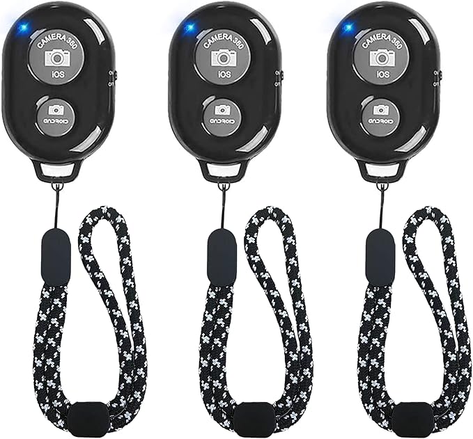 Amazon.com : Remote Shutter for iPhone Camera, Bluetooth Remote for ...