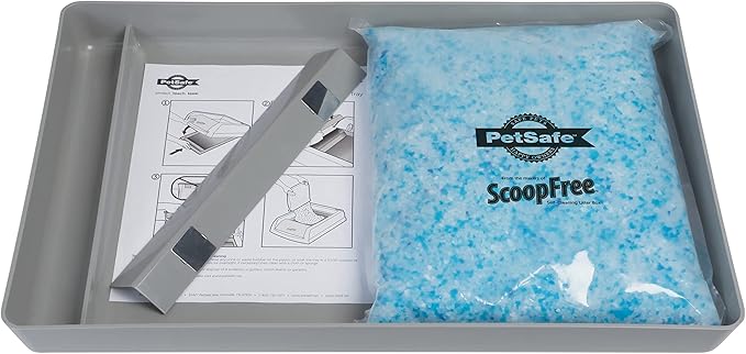 PetSafe ScoopFree Reusable Cat Litter Tray with Premium Blue Non ...