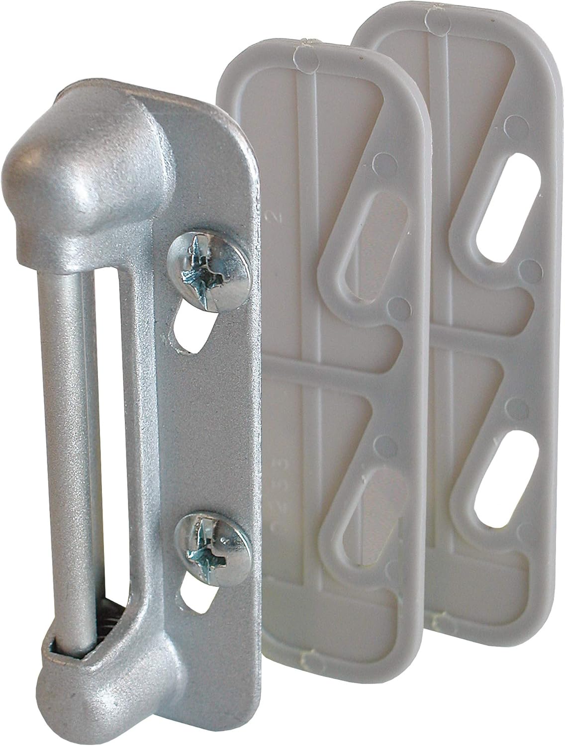 Prime-Line MP5003 Spring Type Screen Door Strike Plate, Aluminum (1 Set ...