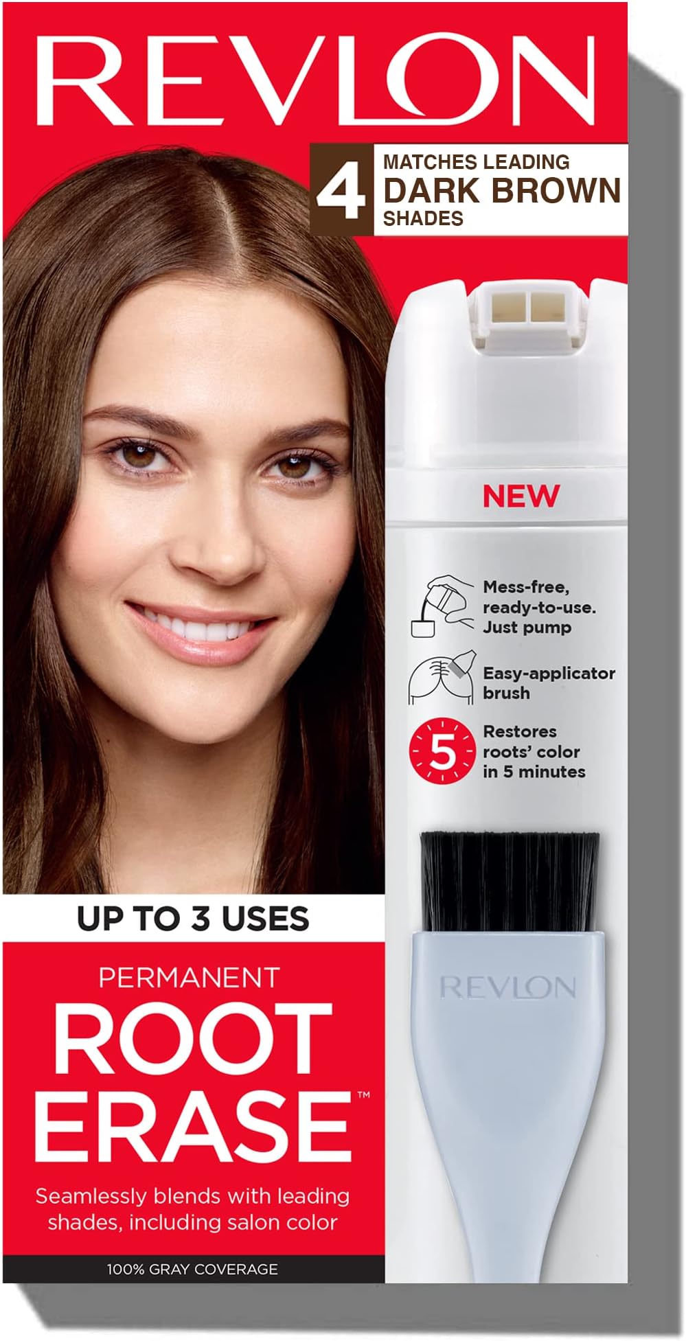 Amazon.com: Revlon Root Erase Permanent Hair Color, Root Touchup Hair ...