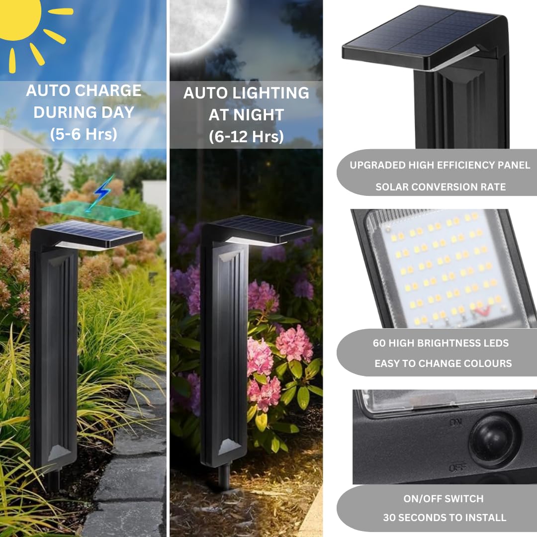 Charleston Solar Pathway Lights Lumena CHARLESTON SPREADLIGHT 12v