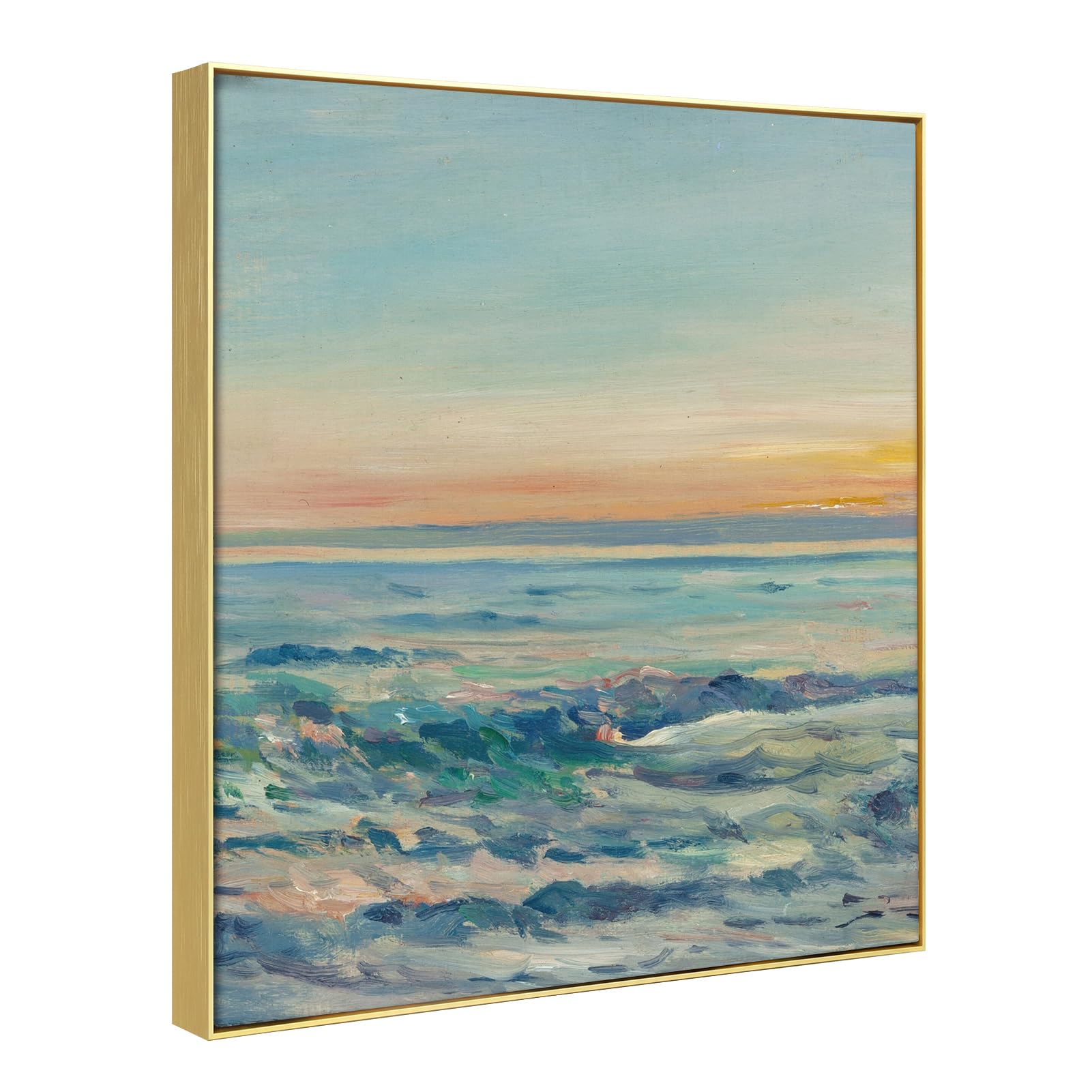 Amazon.com - FOLKOR Metal Floating Frame for 24x30 Canvas Paintings ...