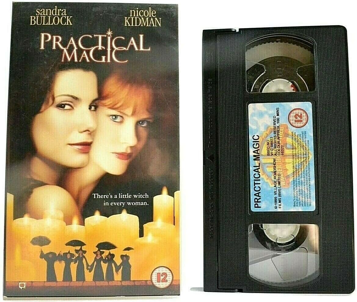 Practical Magic [VHS] : Sandra Bullock, Nicole Kidman, Dianne Wiest ...