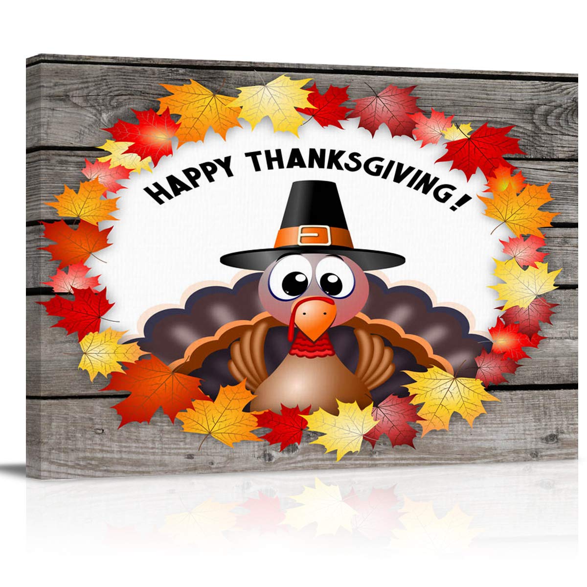 Cute Turkey Cartoon With Hat