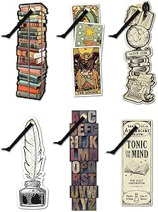 Amazon.com: IF Bookmarks by if - Academia Set 2 (6pcs), 6 Titles - 1 x ...