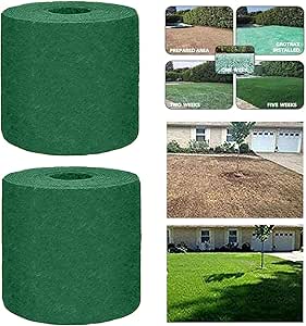 Amazon.com : Grass Seed Mat Roll - Biodegradable Lawn Seed Mat ...
