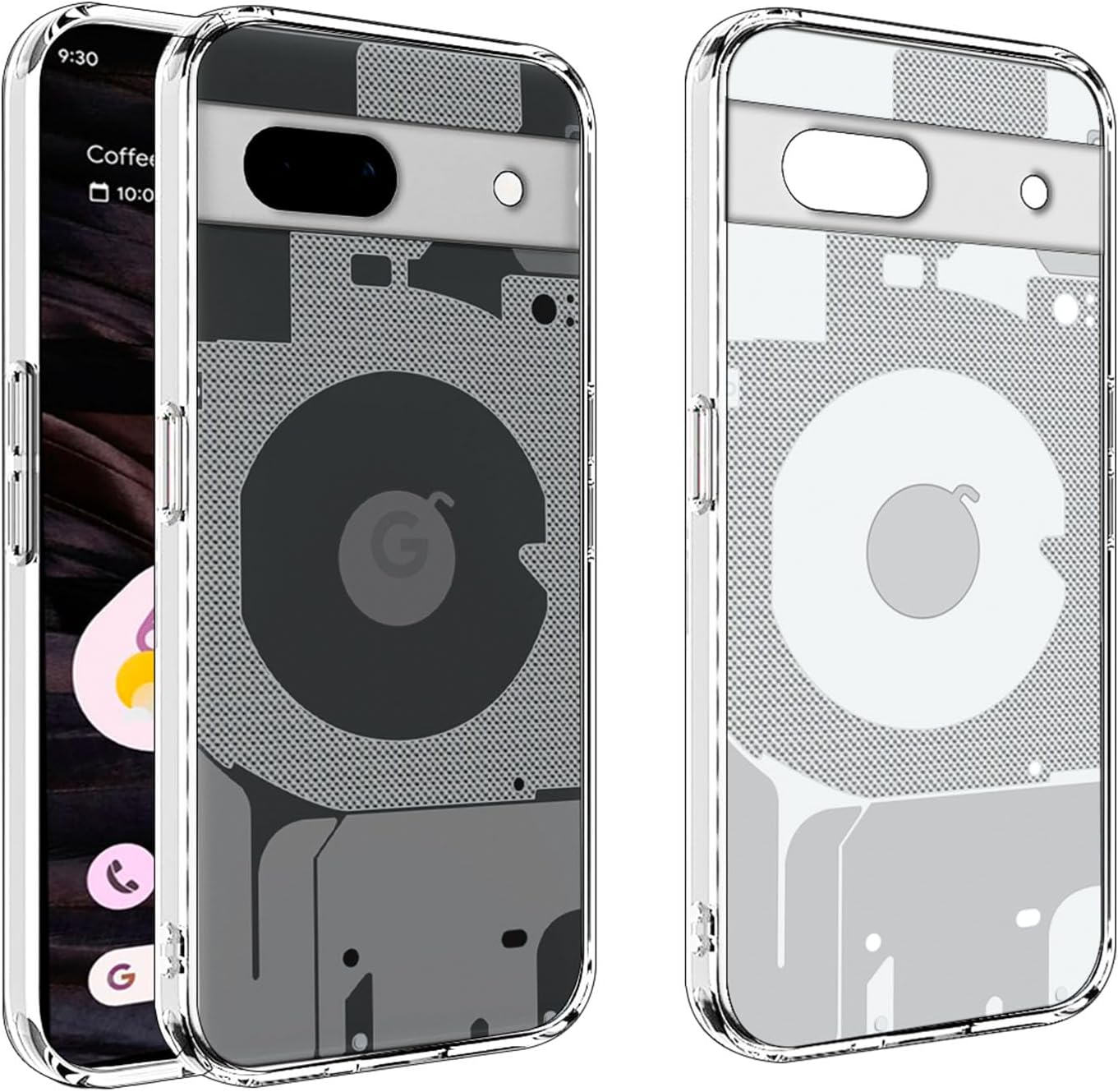 HELLO ZONE Back Cover Case for Pixel 7A (Designer Matte Finish Soft ...