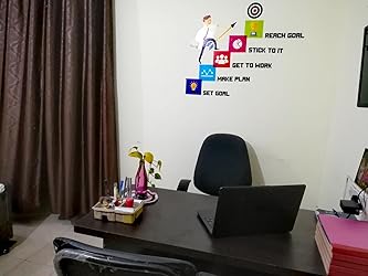 StickMe 'Career - Reach Goal - Office Inspirational Motivation Wall ...