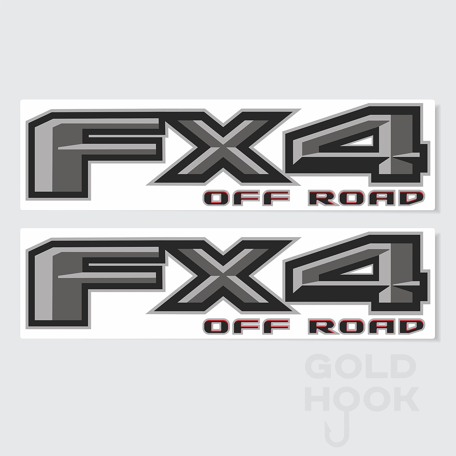 FX4 Off Road Decals for Truck, Replacement Bedside Stickers for F150 ...