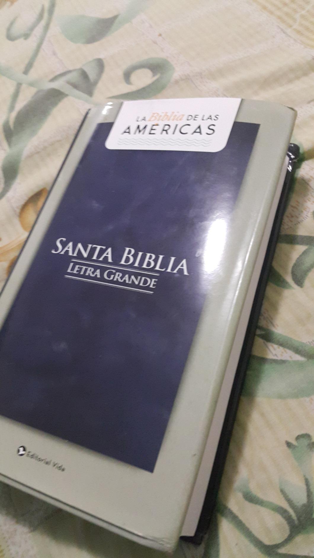 LBLA, Santa Biblia, Letra Grande, Tamaño manual, Tapa Dura (Spanish ...