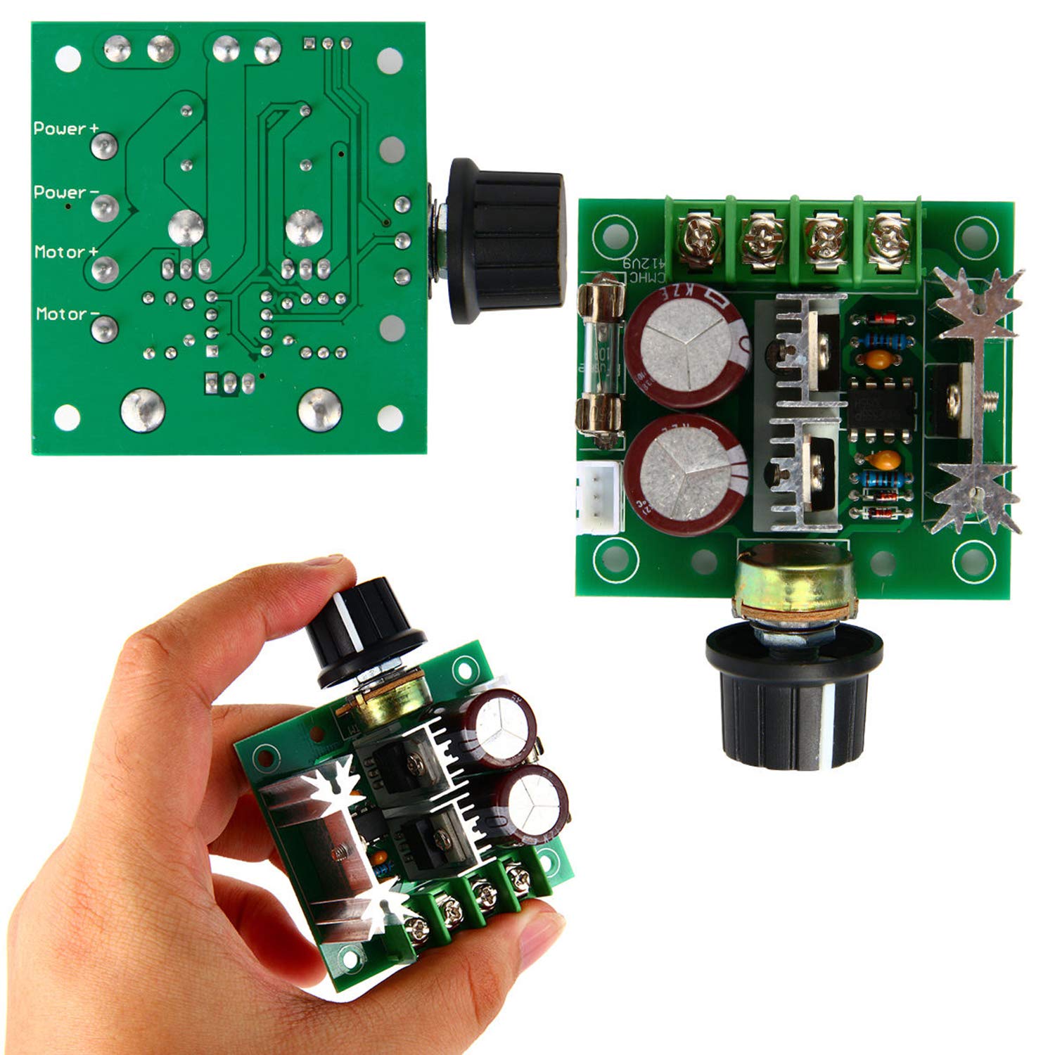 12V-40V 10A Pulse Width Modulation PWM DC Motor Speed Control Switch ...