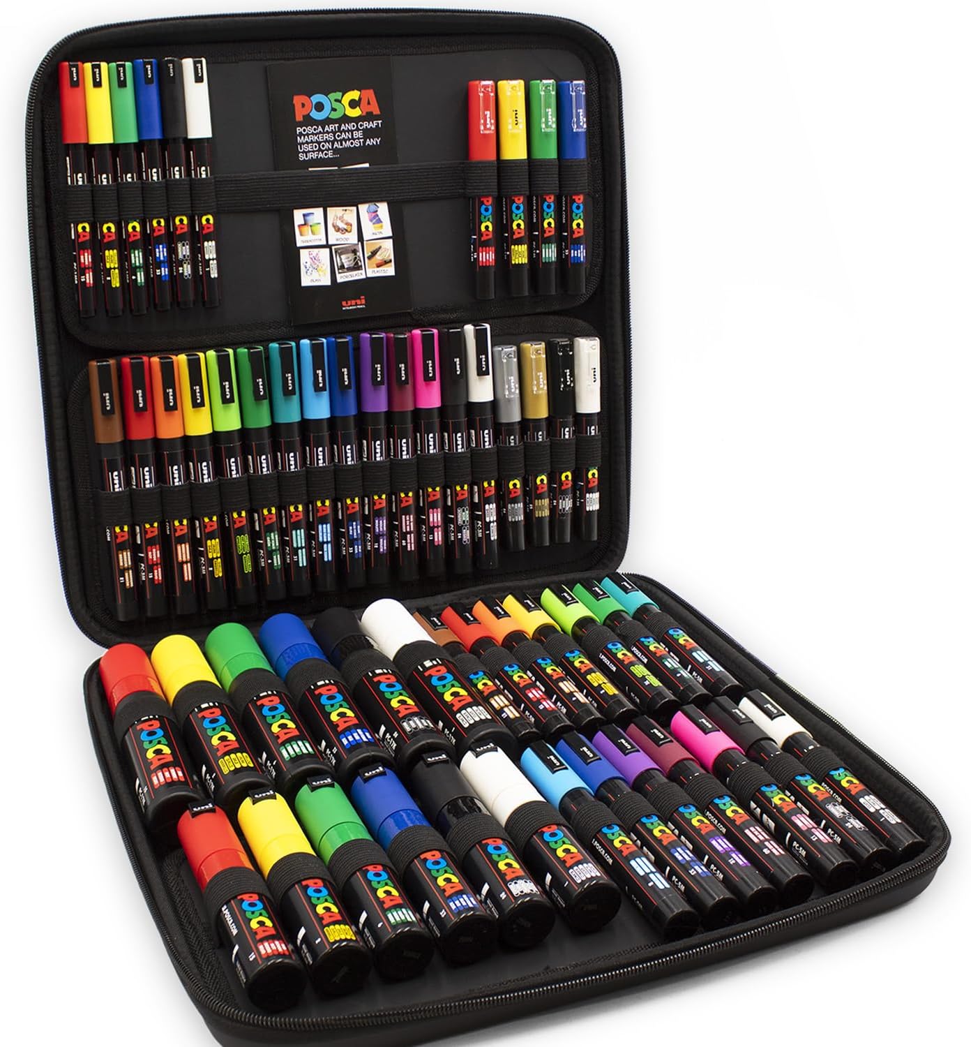 Posca Water Based Permanent Marker Paint Pen - PC-1MR / PC-1M /PC-3M ...