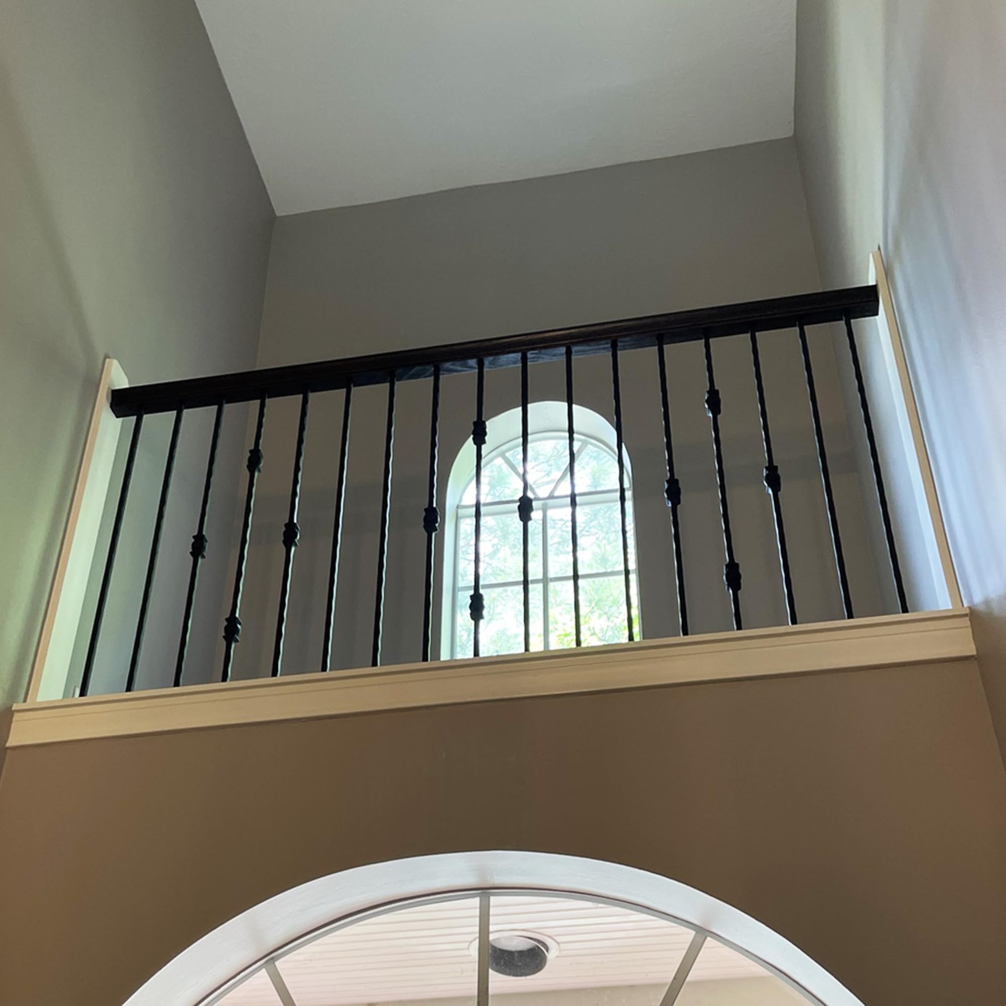 Tuscan Architecture Railings Floating Staircase At Modern Tuscan Villa