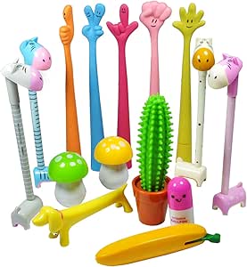 Amazon.com : Littfun Lot of All kinds of Pens Interesting Pens : Office ...