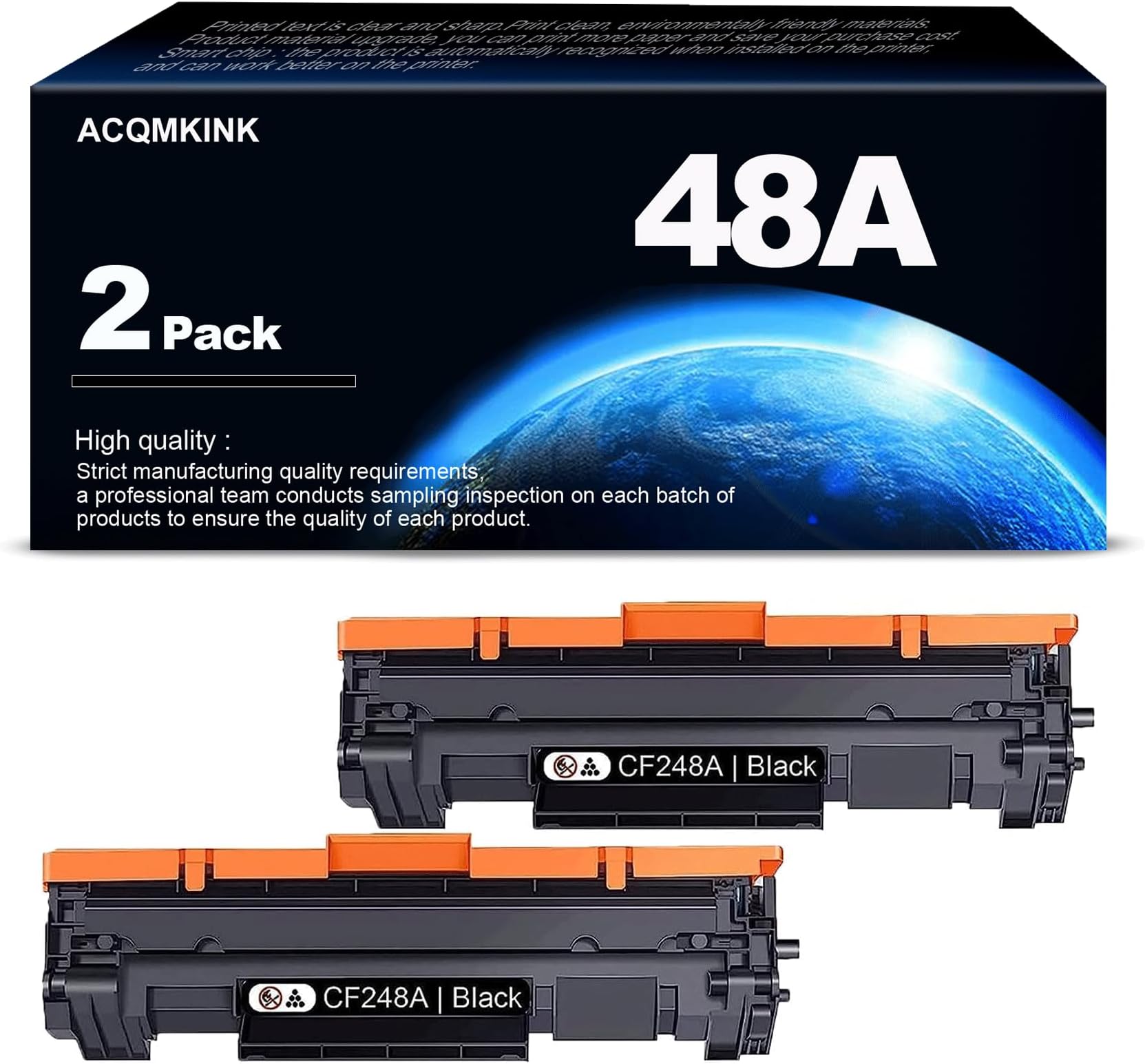 Amazon.com: ACQMKINK 48A Toner Cartridge Black Replacement for HP48A ...
